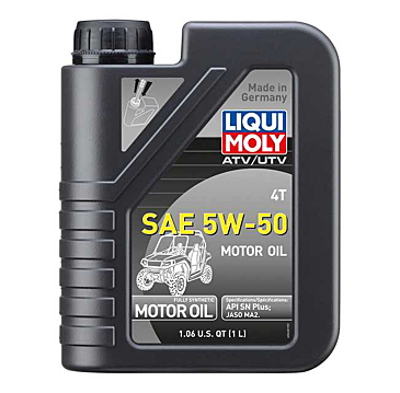 5W50 FULL SYNTHETIC ATV/UTV MOTOR OIL – Flybyu Motorsports