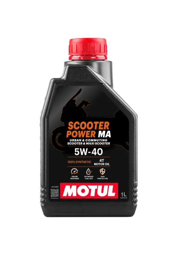 SCOOTER POWER 5W40 FULL SYNTHETIC MOTOR OIL – Flybyu Motorsports